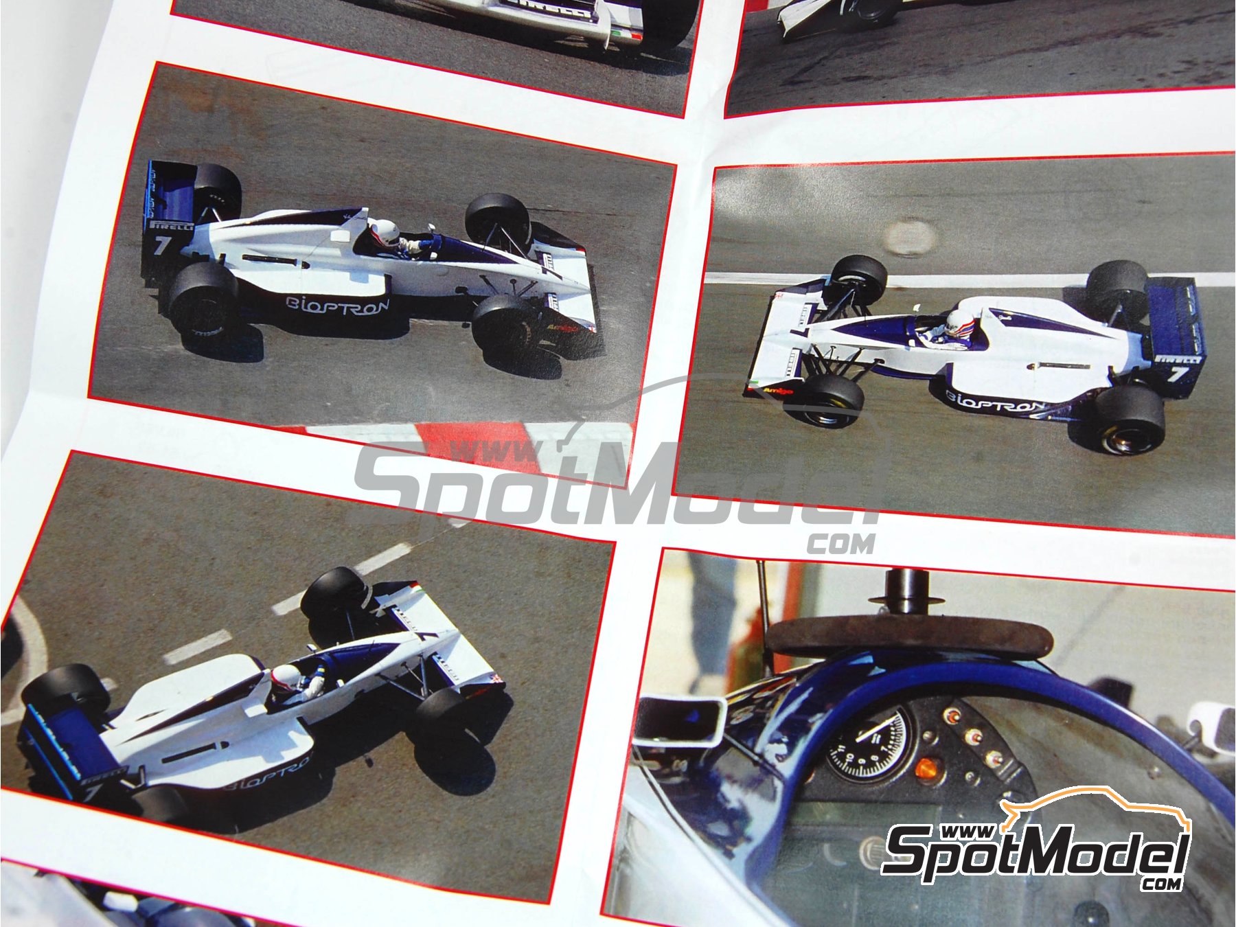 Tameo Kits TMK101: Car scale model kit 1/43 scale - Brabham Judd BT58 Brabham Racing ...